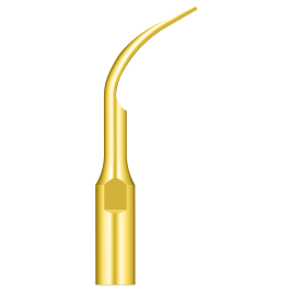 Piezo scaler tip GD2T Gold