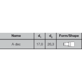 Adec Style Adaptor Cuff 16mm